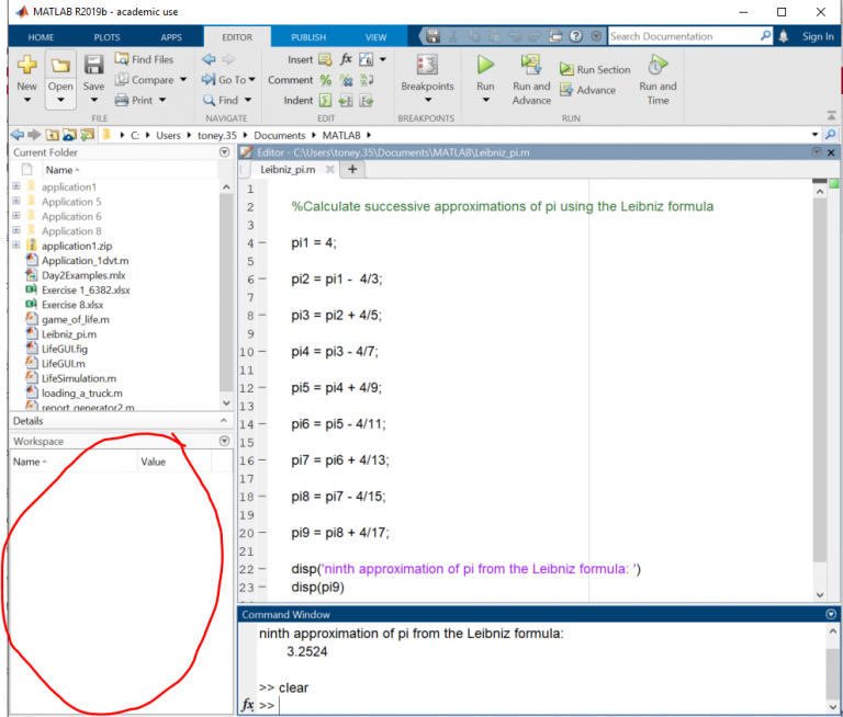 Calculating And Scripting With Matlab Matlab Programming For Engineering Applications 