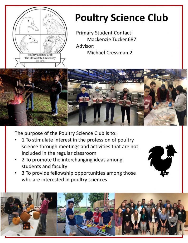 Poultry Science Club – CFAES Club Catalog